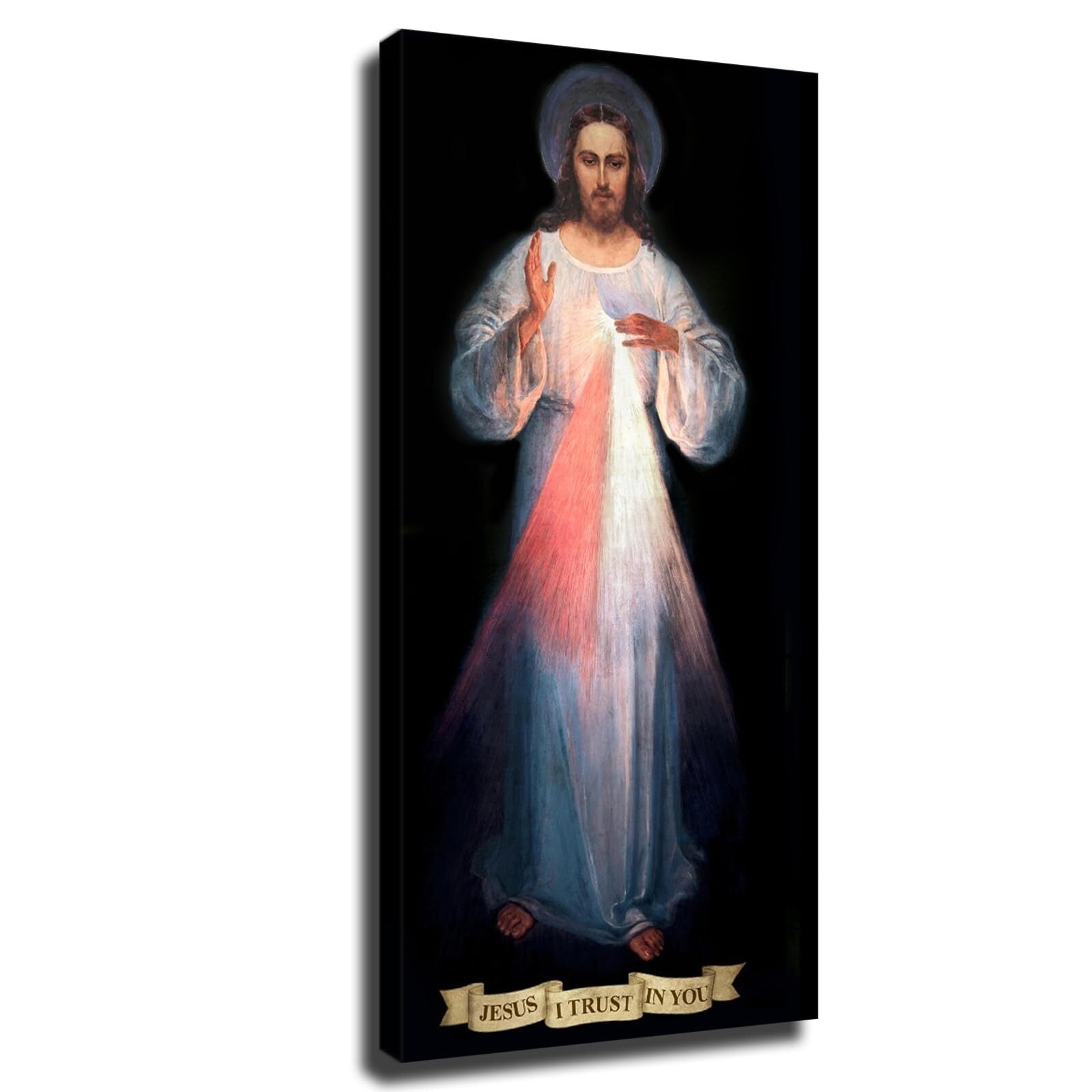 Wall Art Canvas Prints- Jesus Christ Vilnius Divine Mercy Image Posters ...