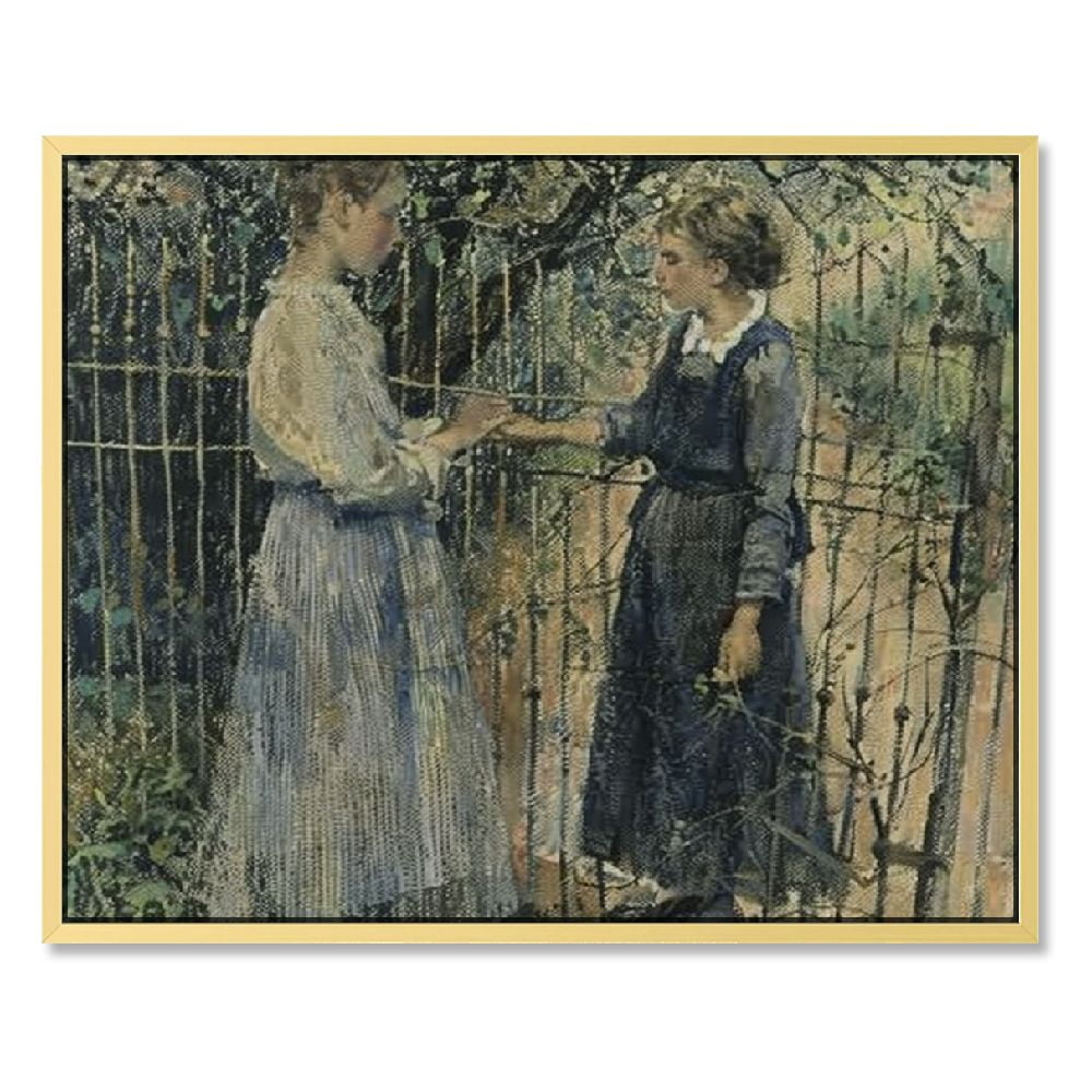 Wall Art - Conversation - Impressionist Landscapes Canvas Prints ...