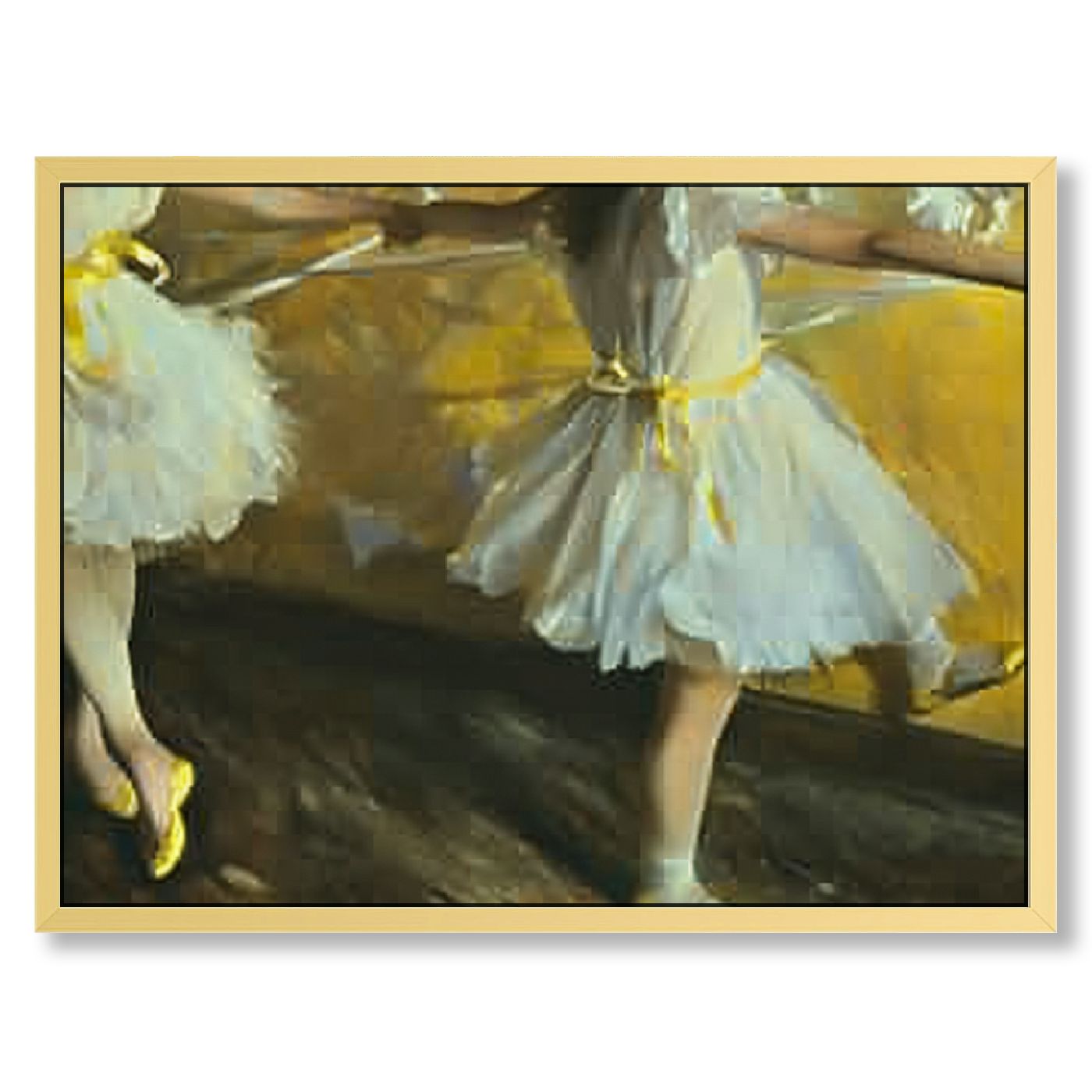Wall Art - Dancer Practicing at The Barre Poster - Modern Wall Art for ...