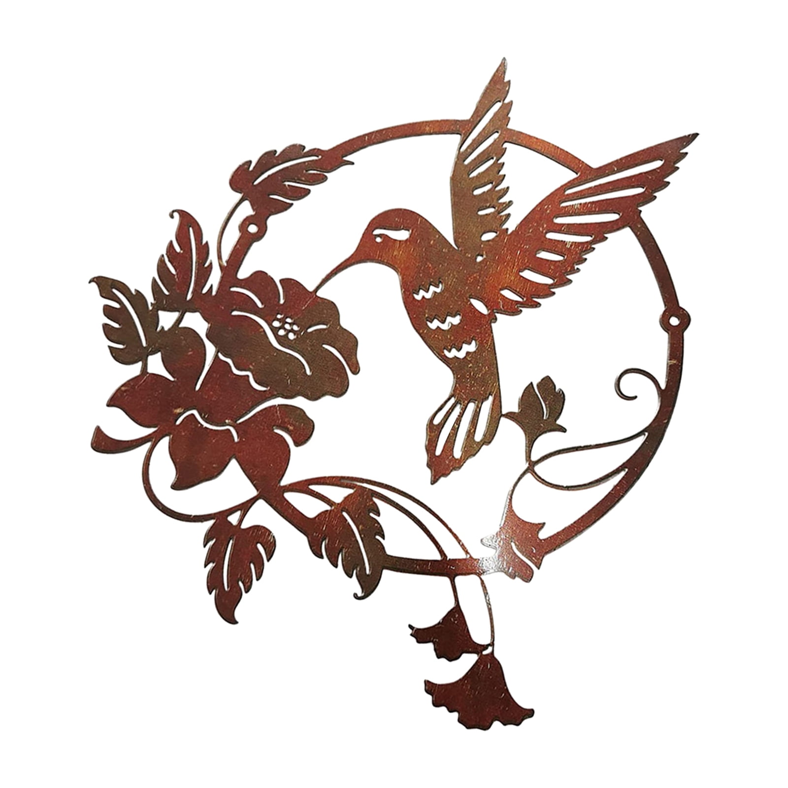 Wall Art Decor Metal Wall Art Bird on Tree Branch Metal Bird Wall ...