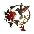 Wall Art Decor Metal Wall Art Bird on Tree Branch Metal Bird Wall ...