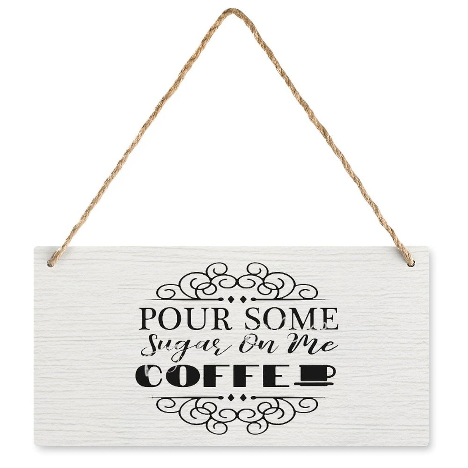 Wall Art Decor Wooden Sign Coffee Bar Sign I Thought I Loved Coffee ...