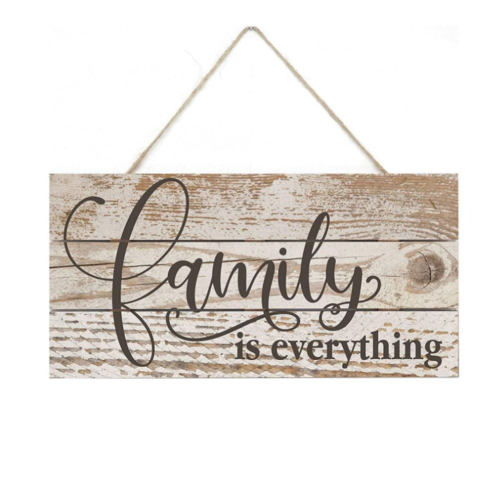 Wall Art Decoration Wall Pediments Decorative Hanging Family Door Sign ...