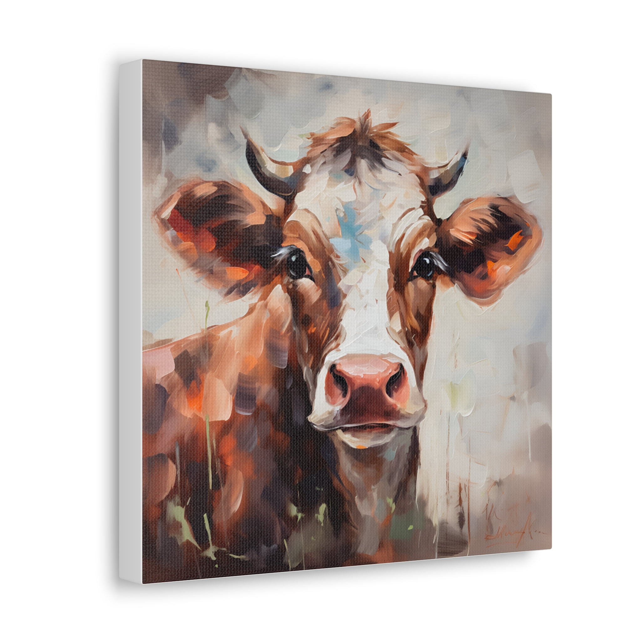 Wall Art Farmhouse Ranch Decor Gift for Cow Lovers Home Cattle Rancher ...