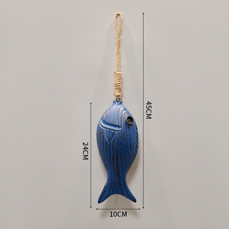 Wall Art Fish Decor Ocean Themed Wall Art Room Hanging Wooden Wall Art ...