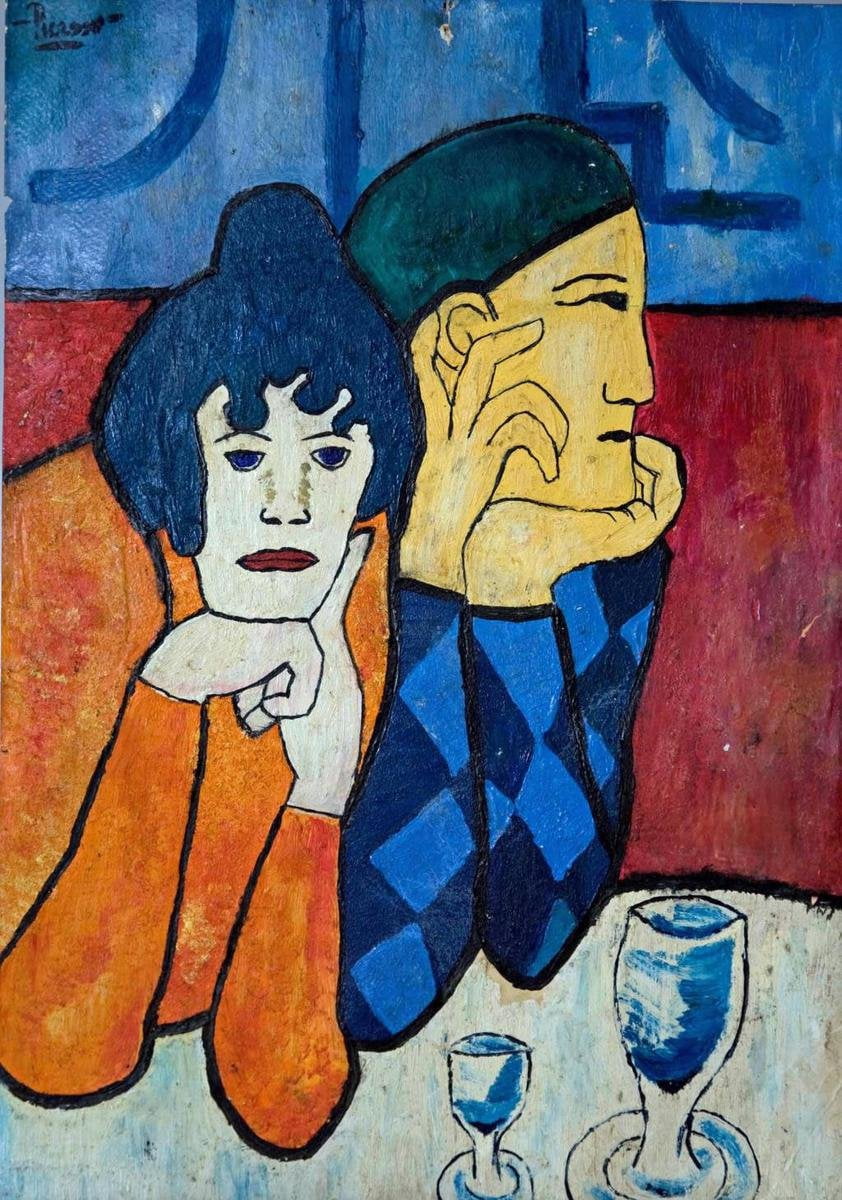 Wall Art Impressions 14x20in Photographic Quality Poster Picasso titulo ...
