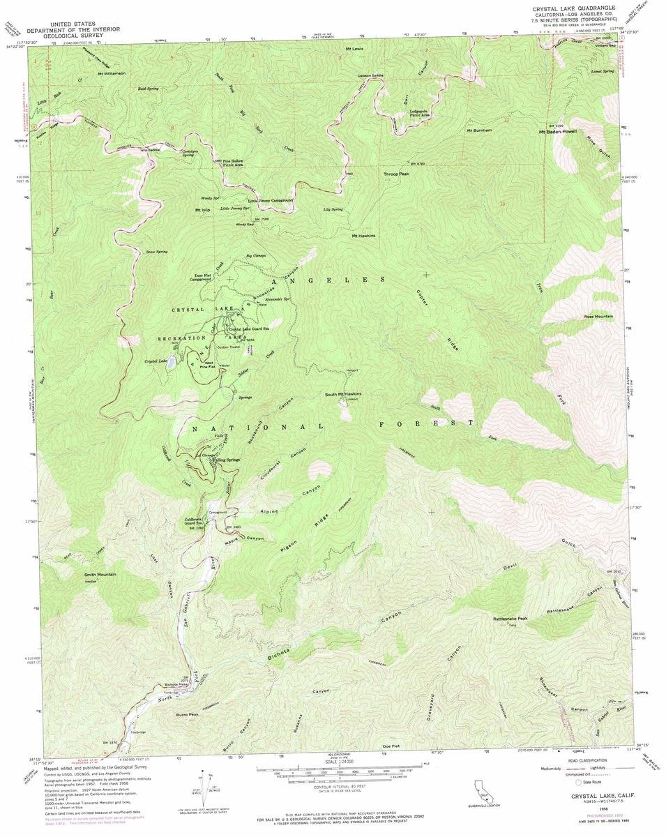 Wall Art Impressions 24"x30" Photographic Quality Poster:: Crystal Lake ...