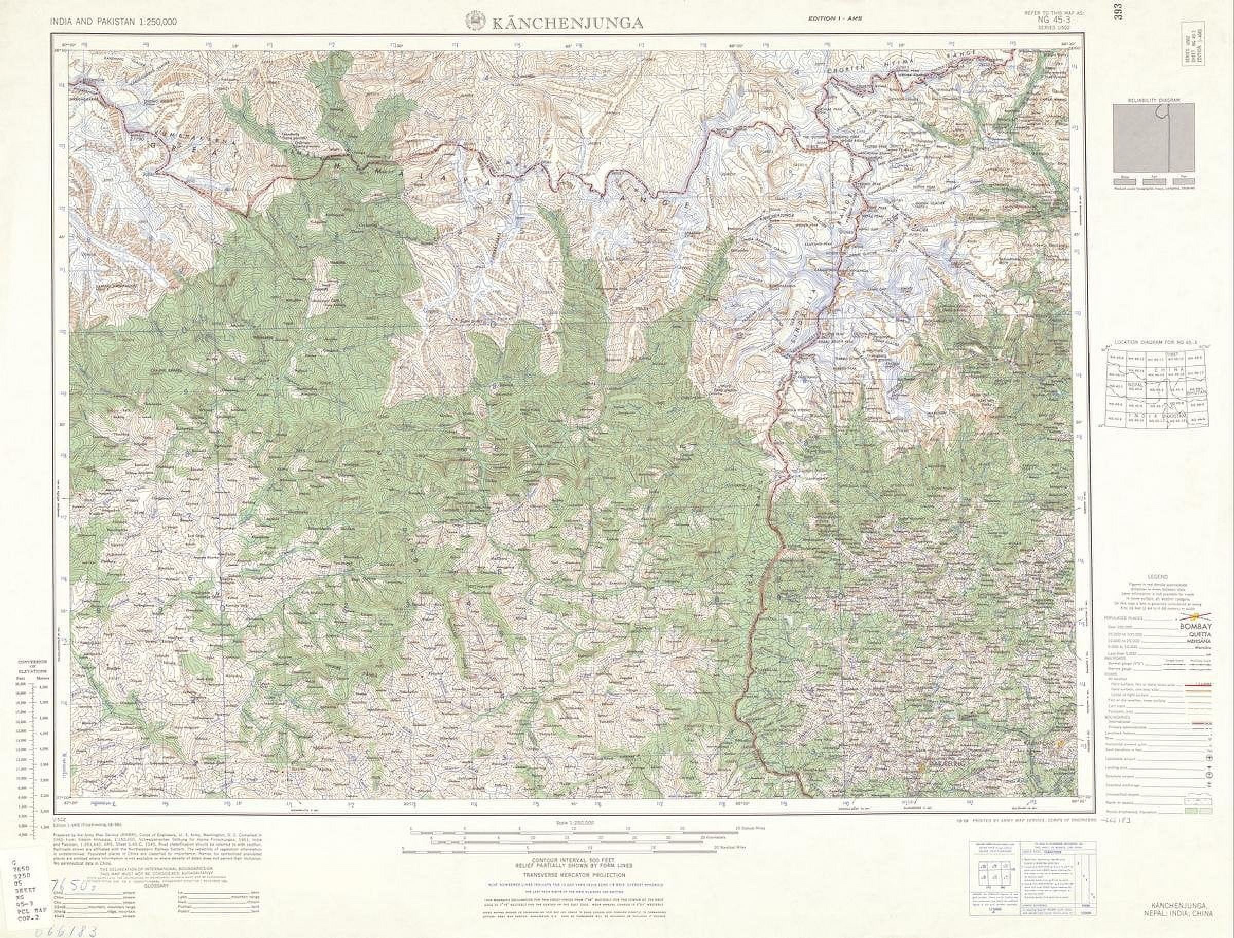 Wall Art Impressions 31"x24" Laminated Poster :: Physical Maps ...