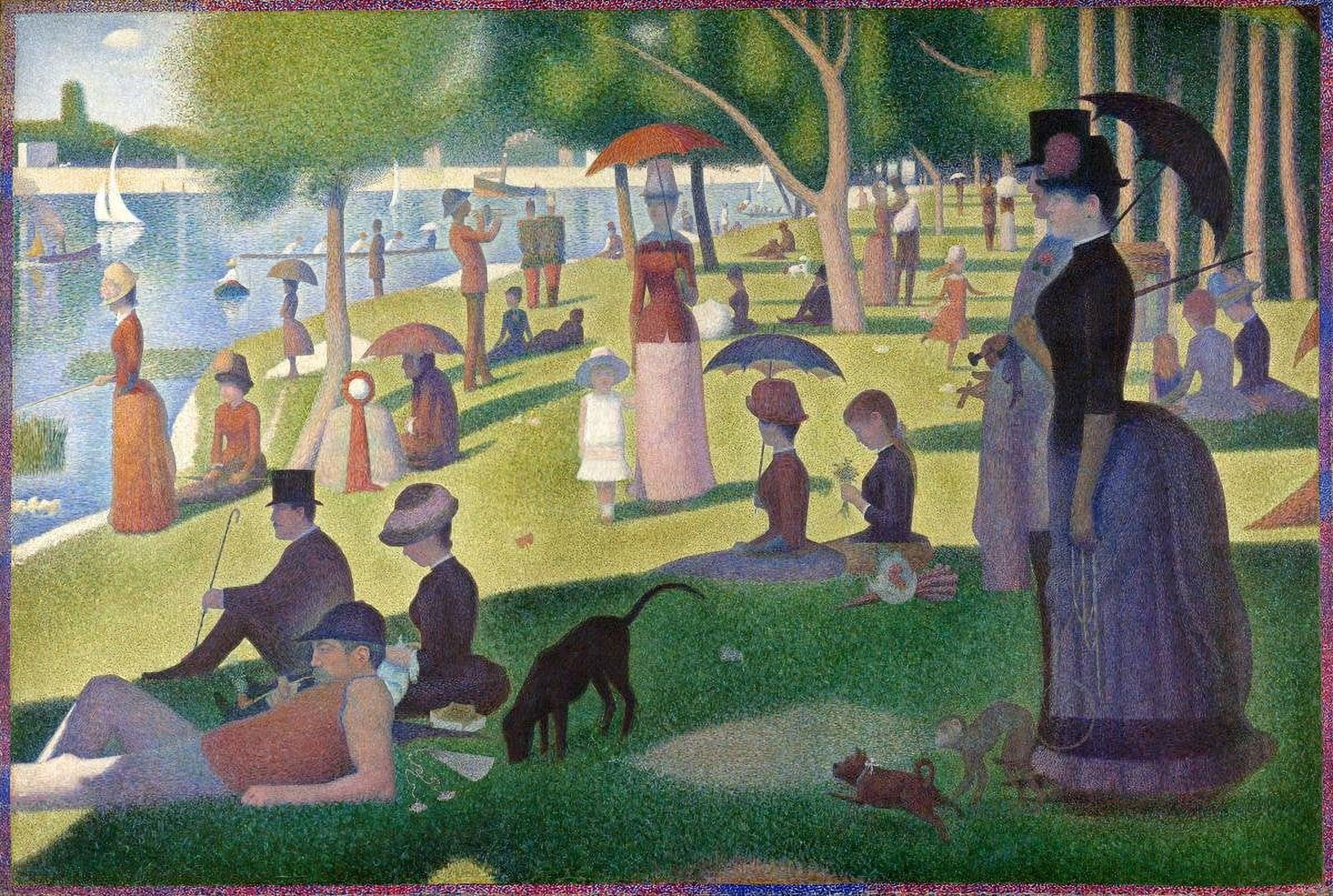 Wall Art Impressions 36x24in Photographic Quality Poster Georges Seurat ...