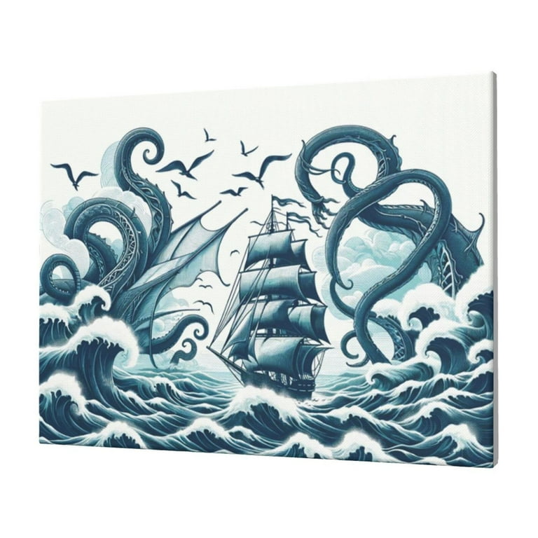 kraken attack art