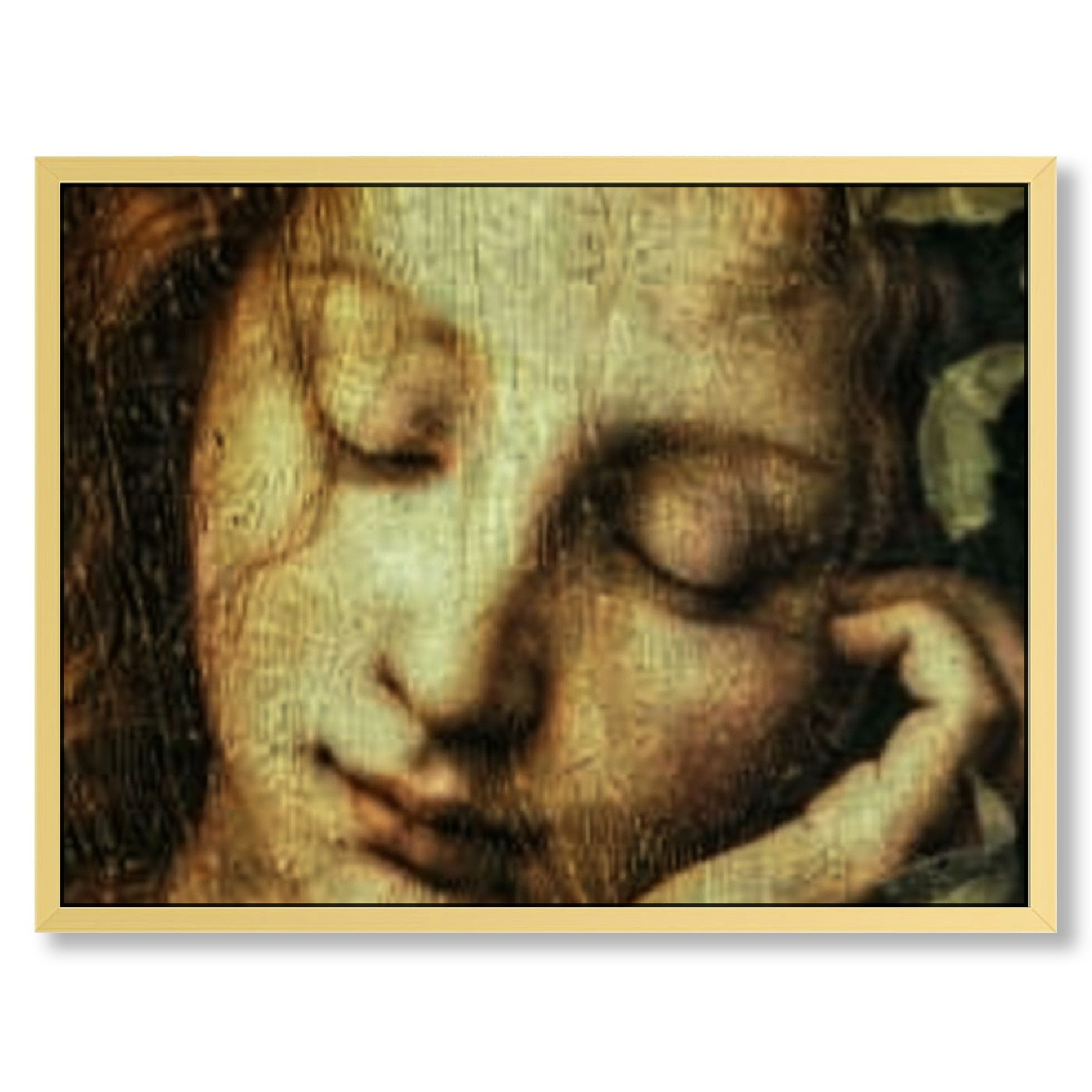Wall Art - La Scapigliata Print - Portrait Famous Paintings - Home Aesthetics Wall Painting ...