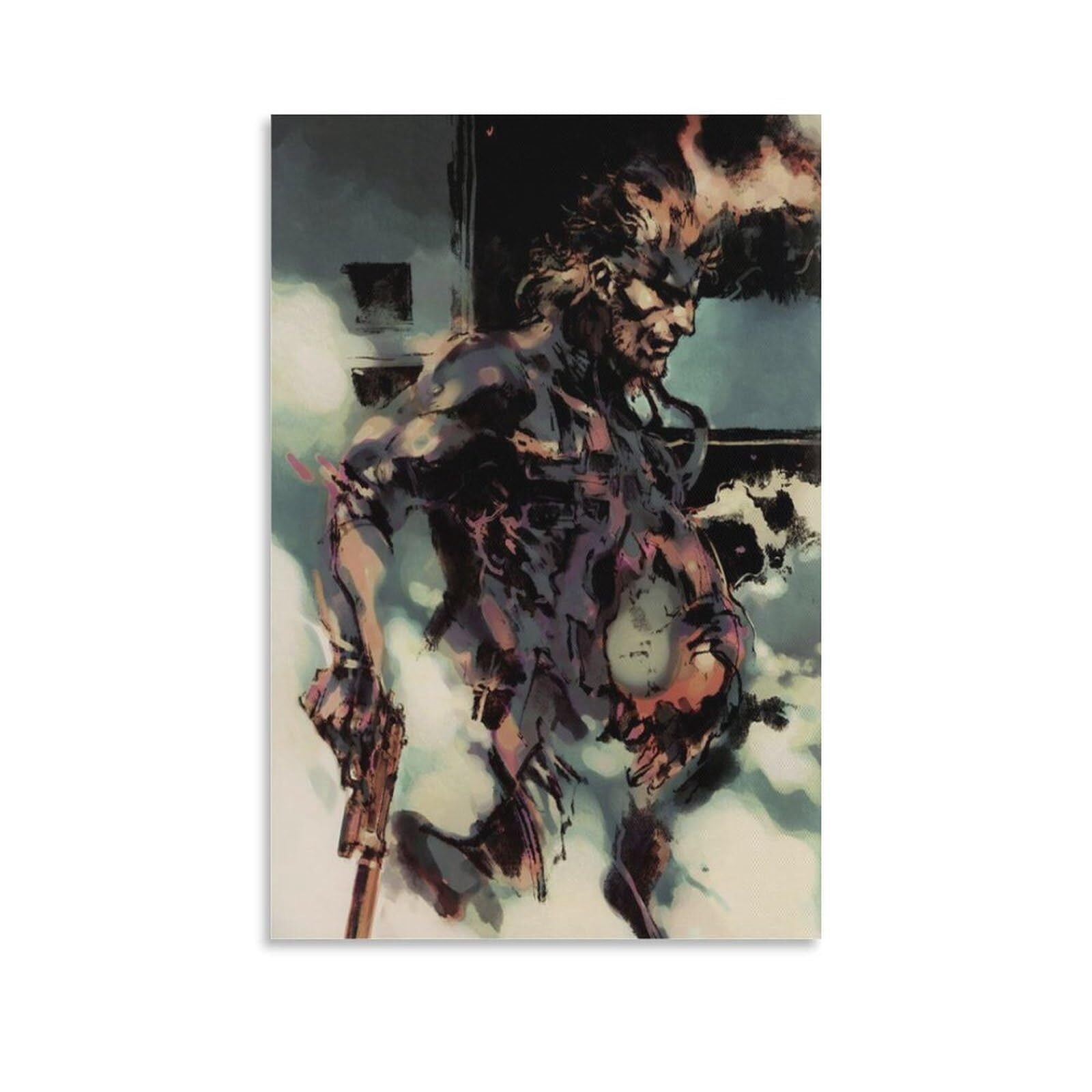 Wall Art Metal Gear Solid Solid Snake Game Poster (11) Posters Art ...