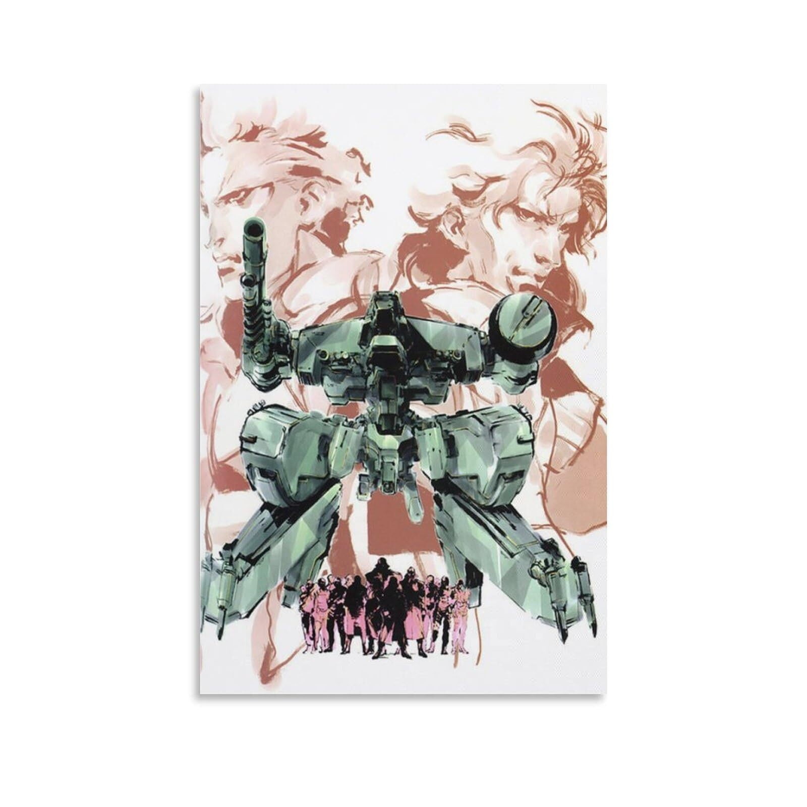 Wall Art Metal Gear Solid Solid Snake Game Poster (8) Poster Cool ...