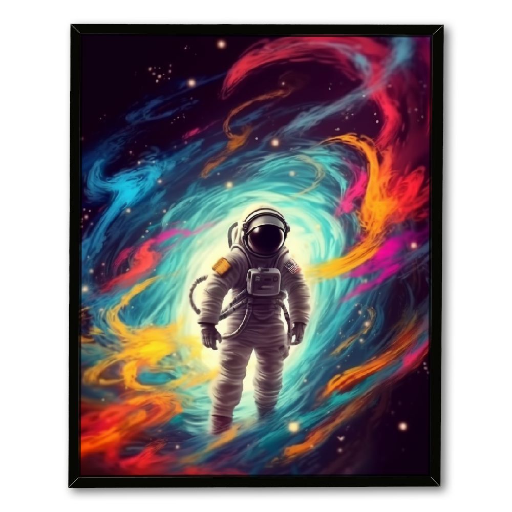 Wall Art Prints Funny Posters Modern Universe Illustration Wall Decor ...