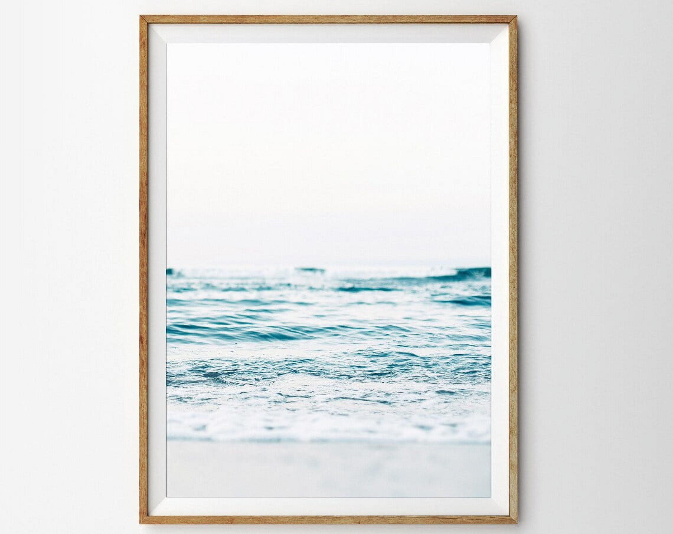 Wall Art Prints Ocean Print Large Beach Poster Coastal Wall Art Ocean ...