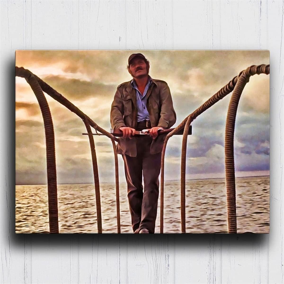 Wall Art Prints Quint Standing Sunset Poster Canvas Painting For Living ...