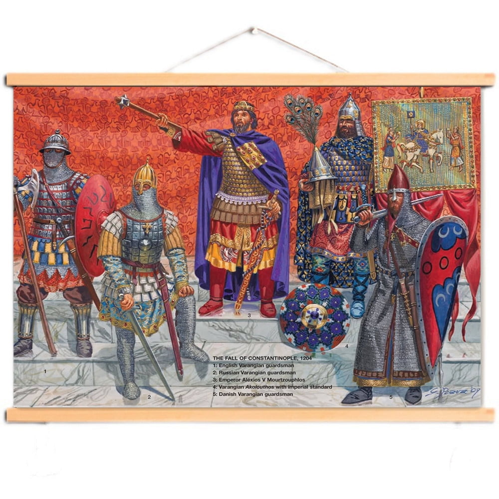 Wall Art Tapestry for Medieval History Enthusiasts - Vintage Scroll ...