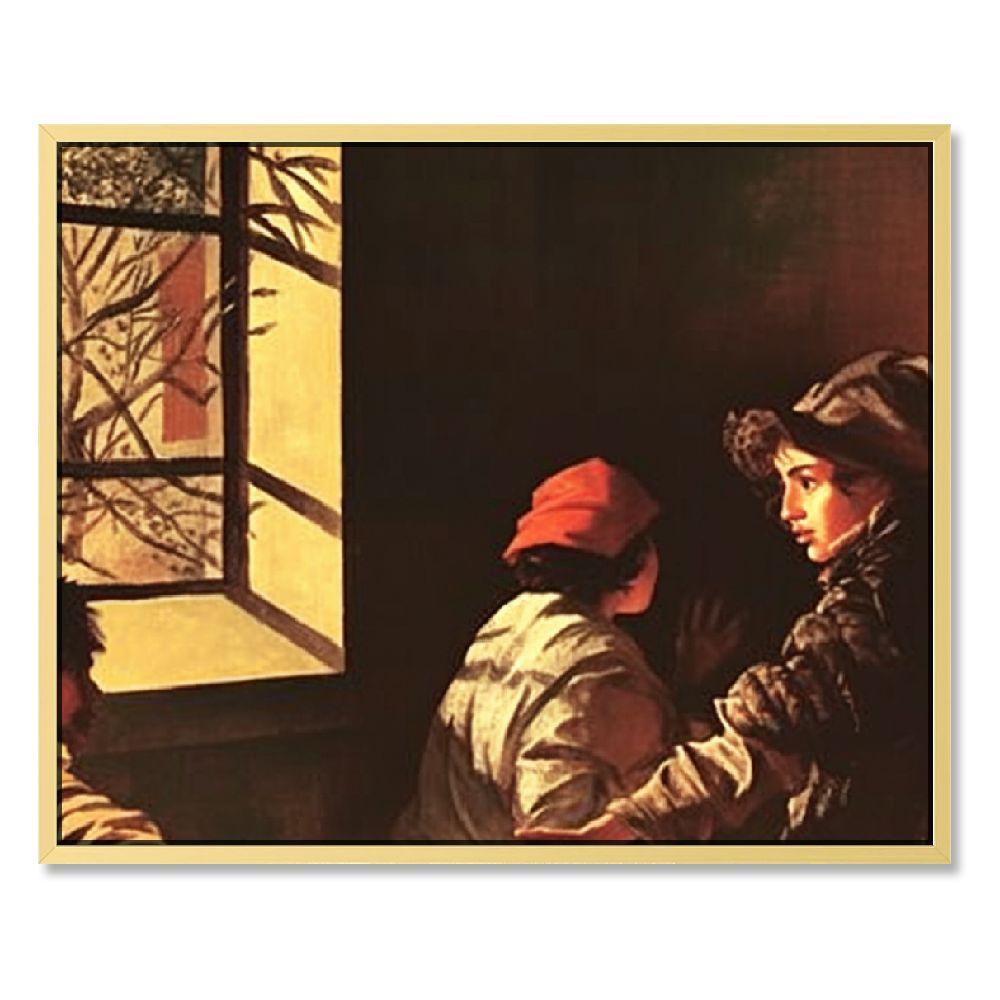 Wall Art - The Calling of Saint Matthew - Painting Print on Canvas Cool ...