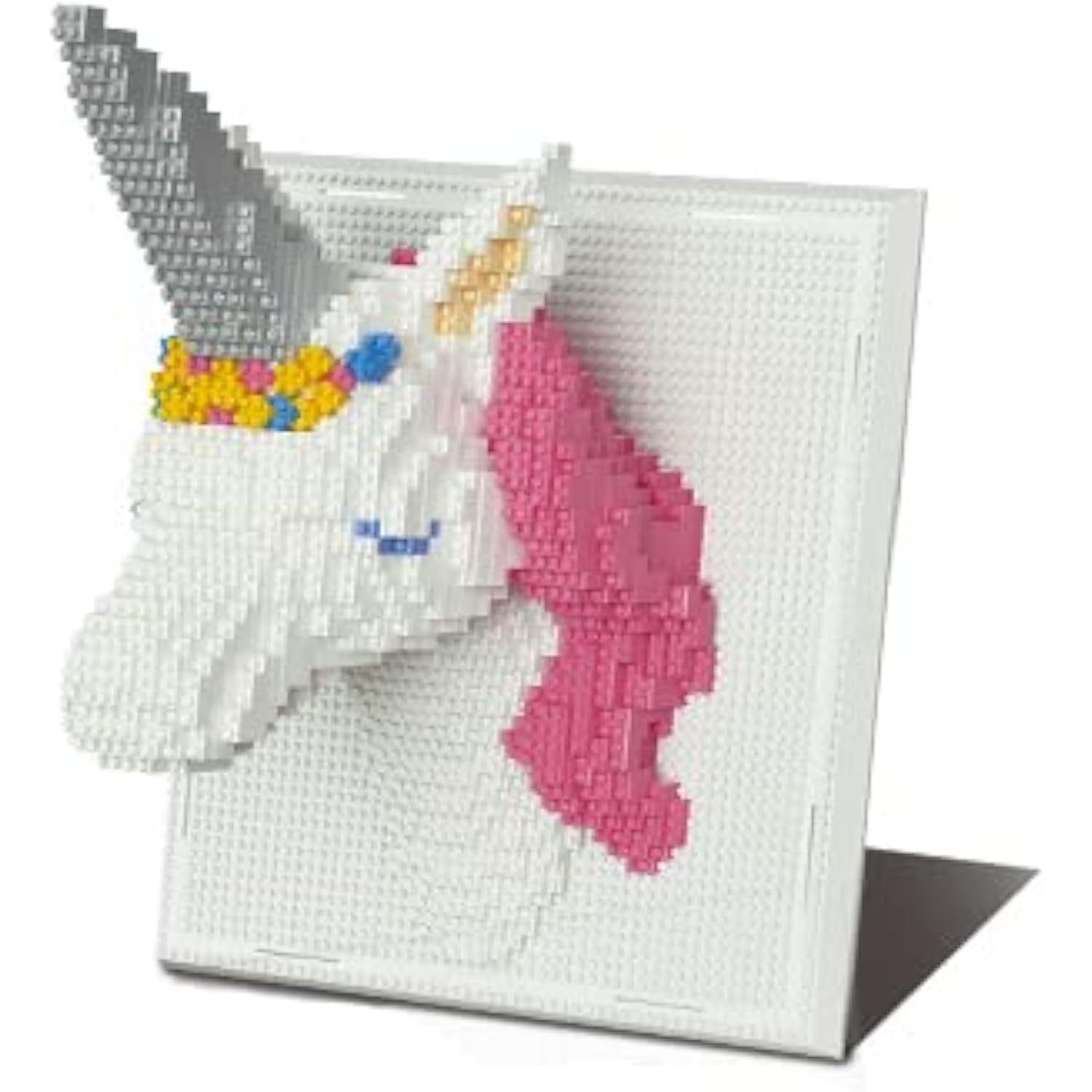 Wall Art Unicorn Building Blocks Set; A Wall Decor Set for Adults Who ...
