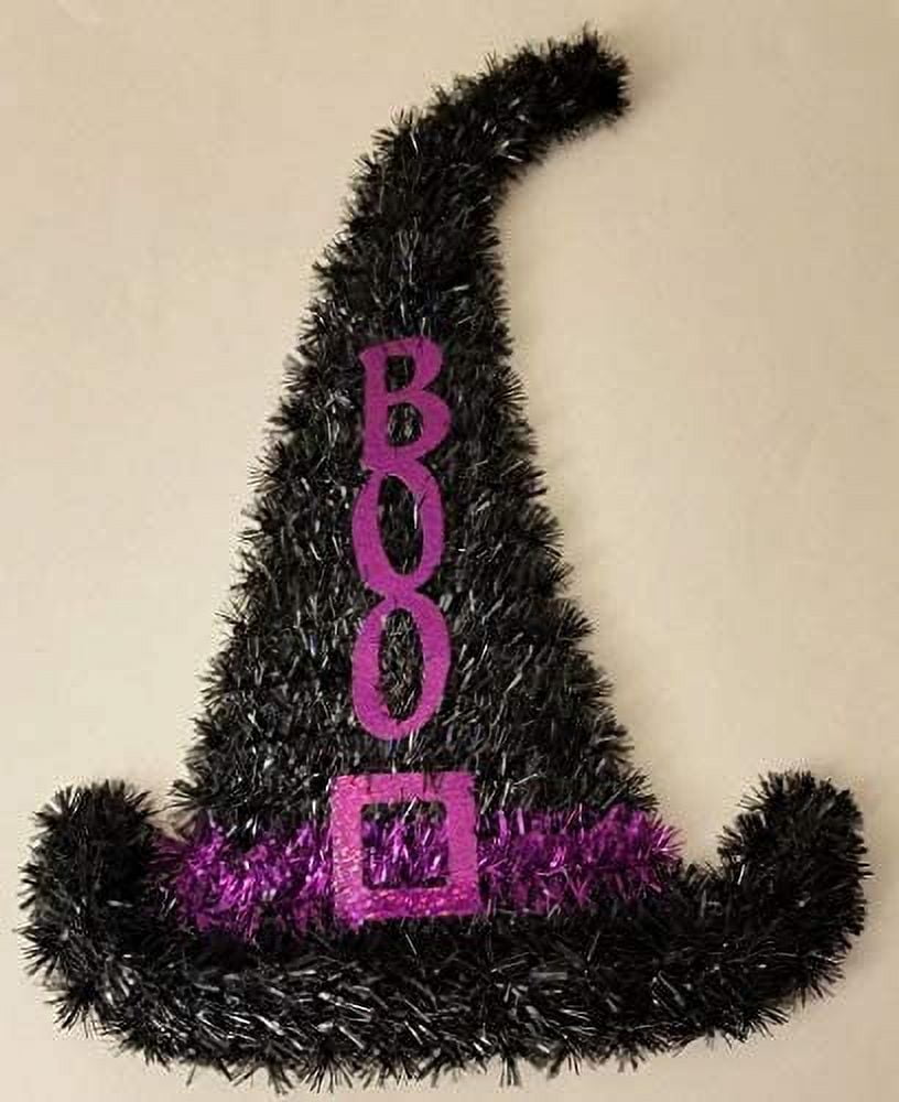 Wall Art Witch Hat Sign, Black & Purple (11.5 x 16) - Walmart.com