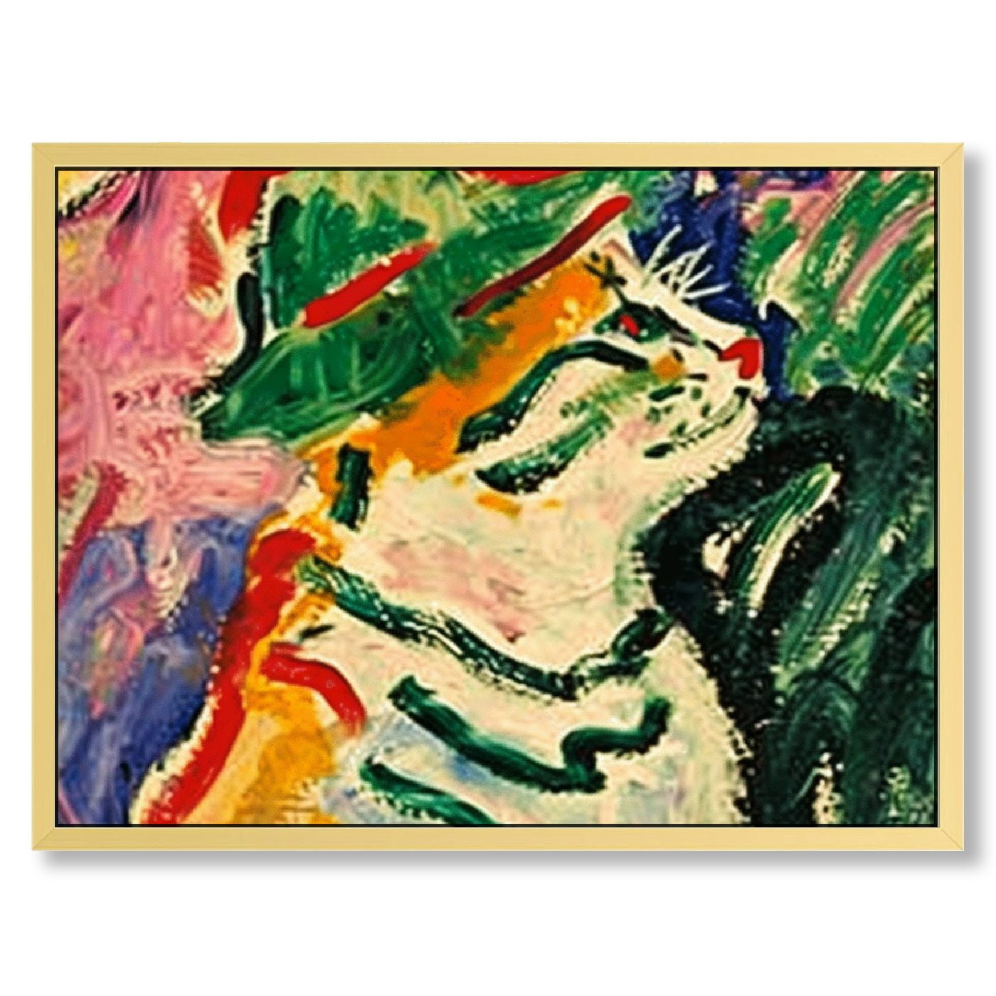 Wall Art - Woman Beside The Water Canvas Art Prints - Famous Oil ...