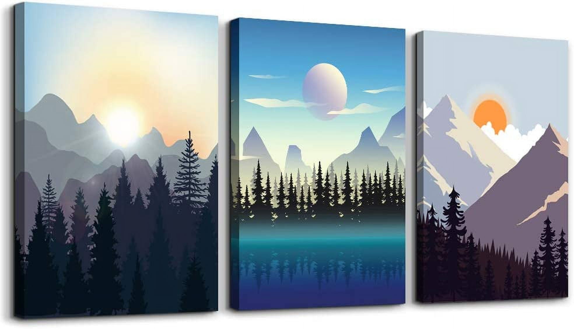 Wall Art for living room Canvas Prints Artwork bathroom Wall Decor ...