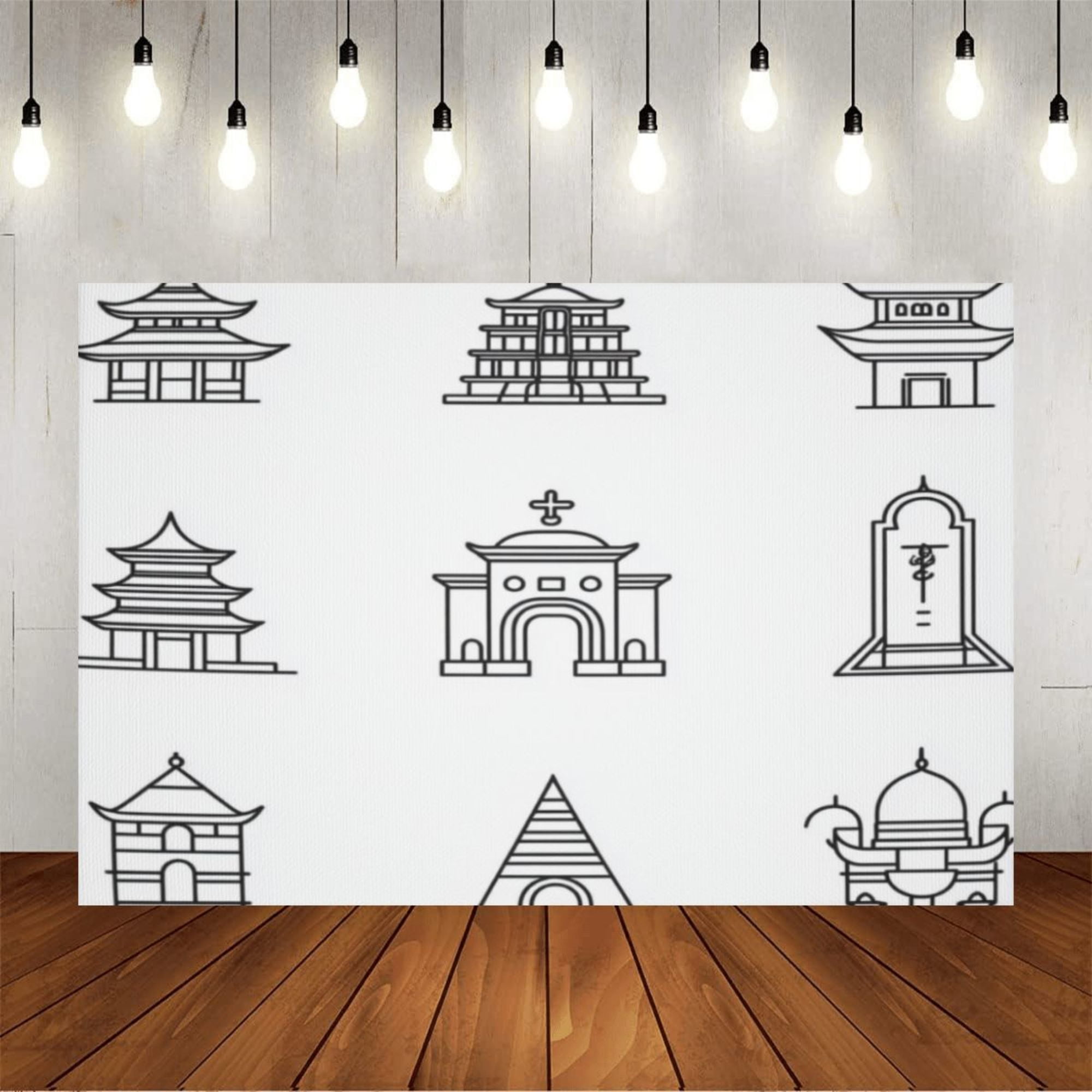 Wall Background Festival Party Decoration Activity Photo Booth Backdrop ...