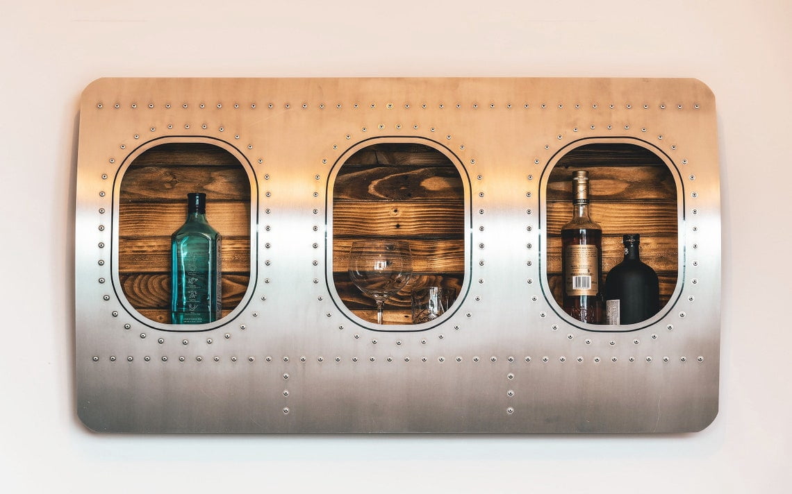 Wall Bar / Shelf Aviator Furniture - Walmart.com