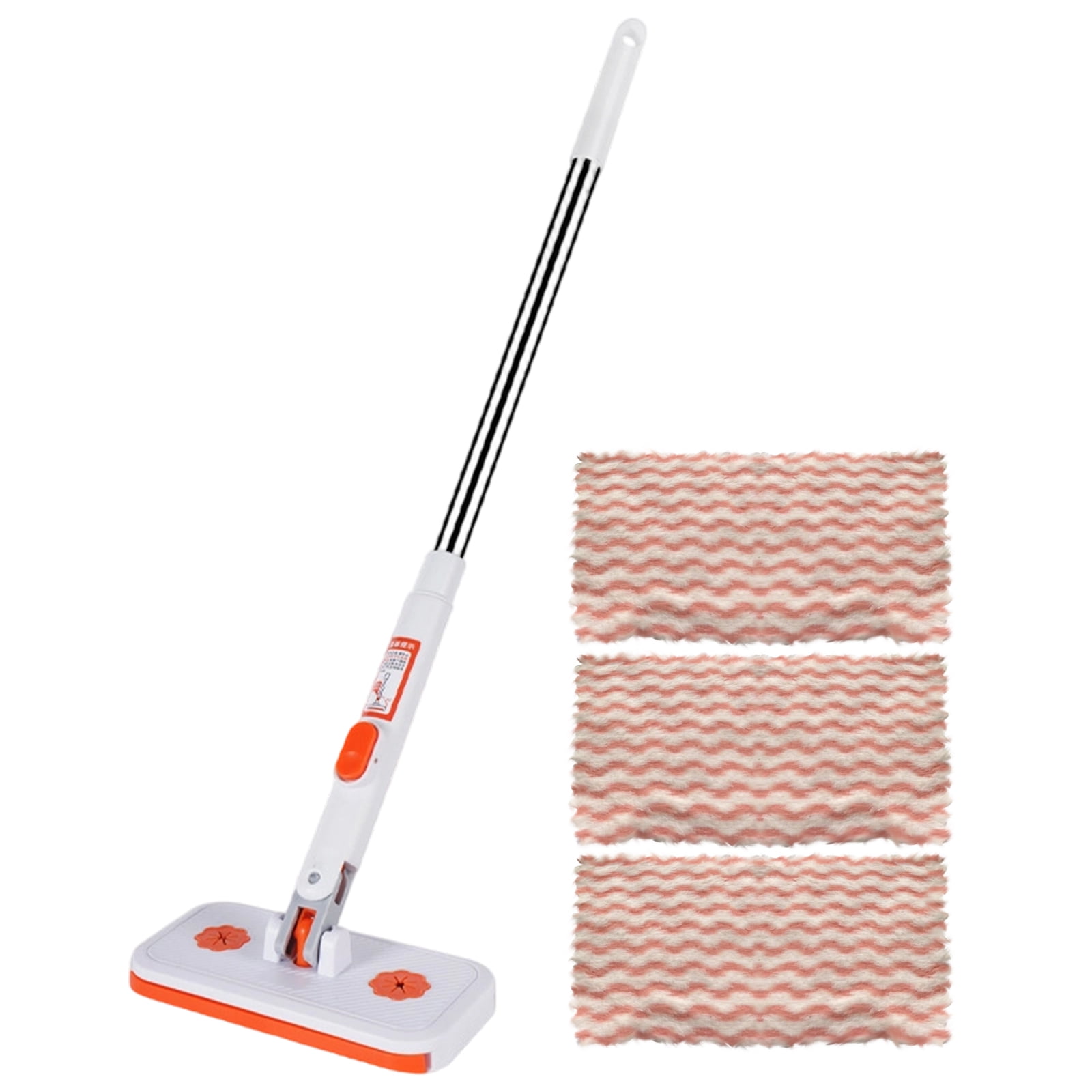 Wall & Baseboard Cleaner Mop Tool with 34'' Long Handle for Cleaning ...