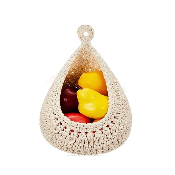 Wall Baskets Kitchen Teardrop Baskets Handwoven Plant Basket for ...
