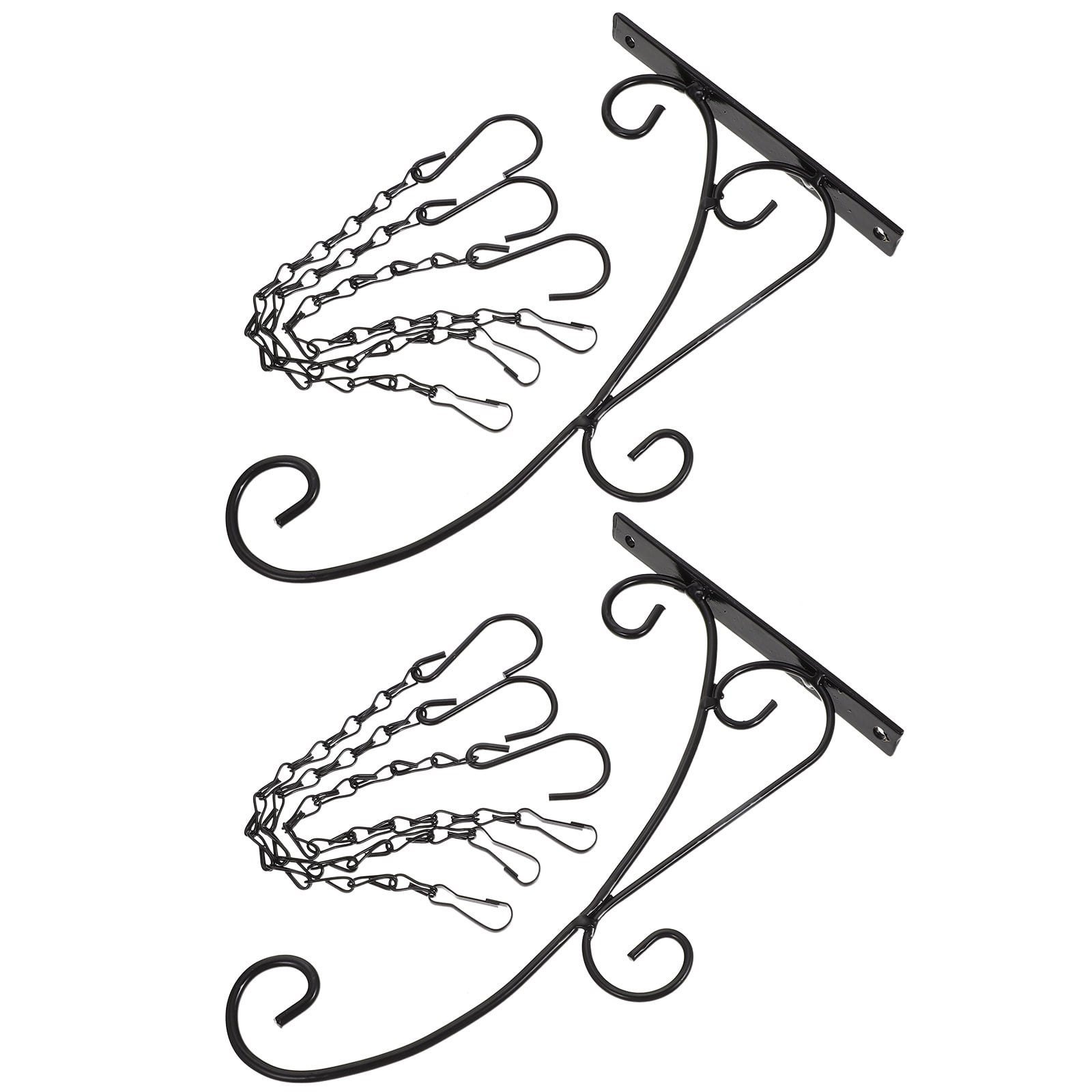 Wall Bracket Hook Outdoor Hangers for Plants Living Room Decor Hanging ...