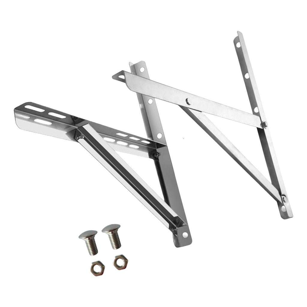 Wall Bracket Outdoor Mounting Bracket for Ductless Mini Split HVAC ...