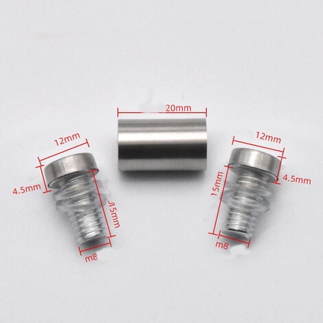 Wall Bracket, Stainless Steel Bracket Screws for Advertising Posters ...