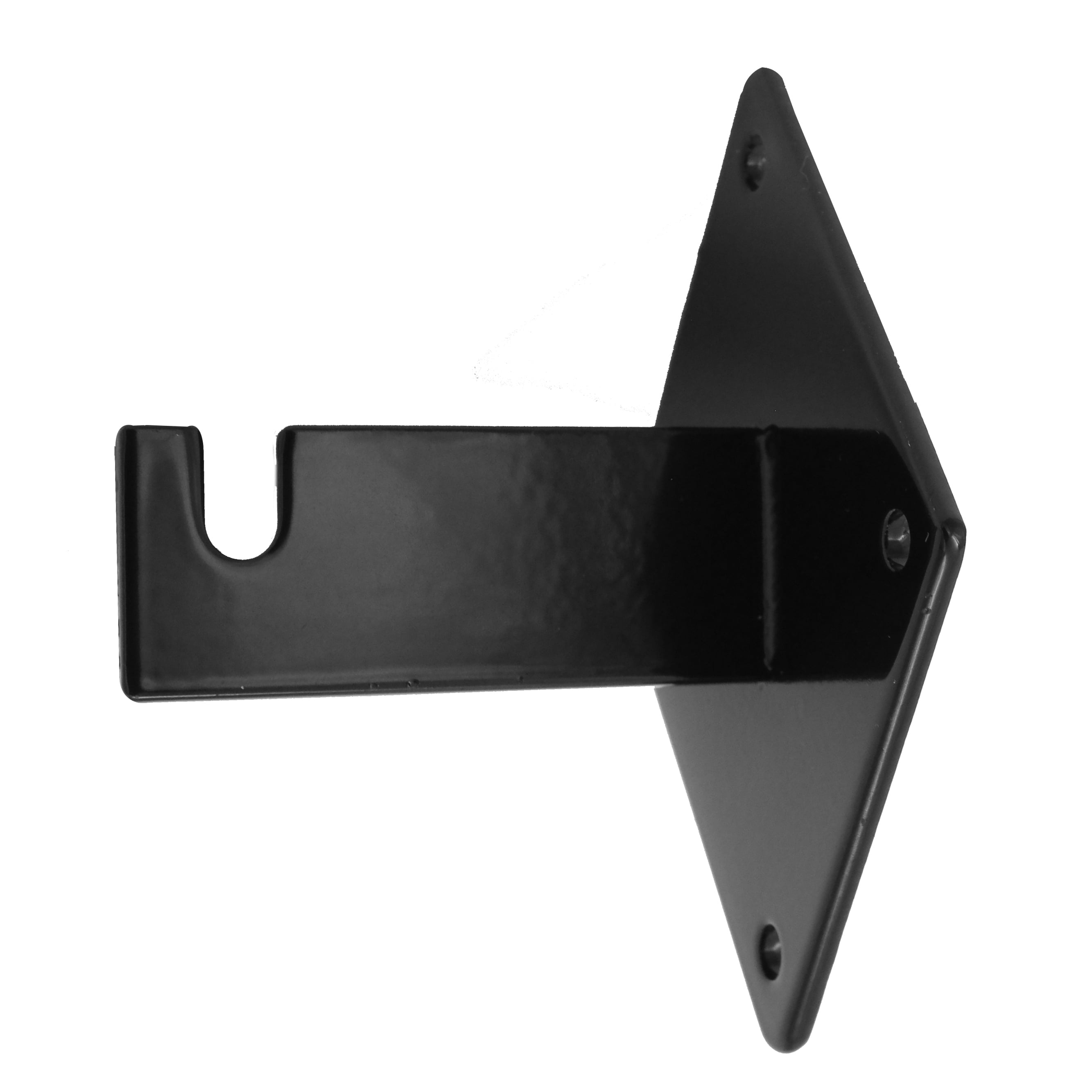 Wall Brackets for Gridwall or Grid Panels - Black (15 Pack) - Walmart.com