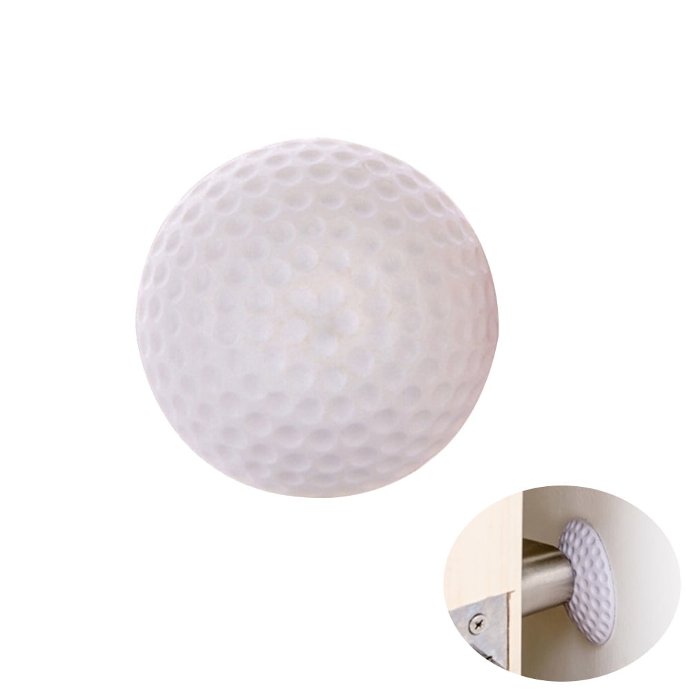 Rubber Round Wall Door Knob Stopper Knob Protector Self Adhesive Door ...
