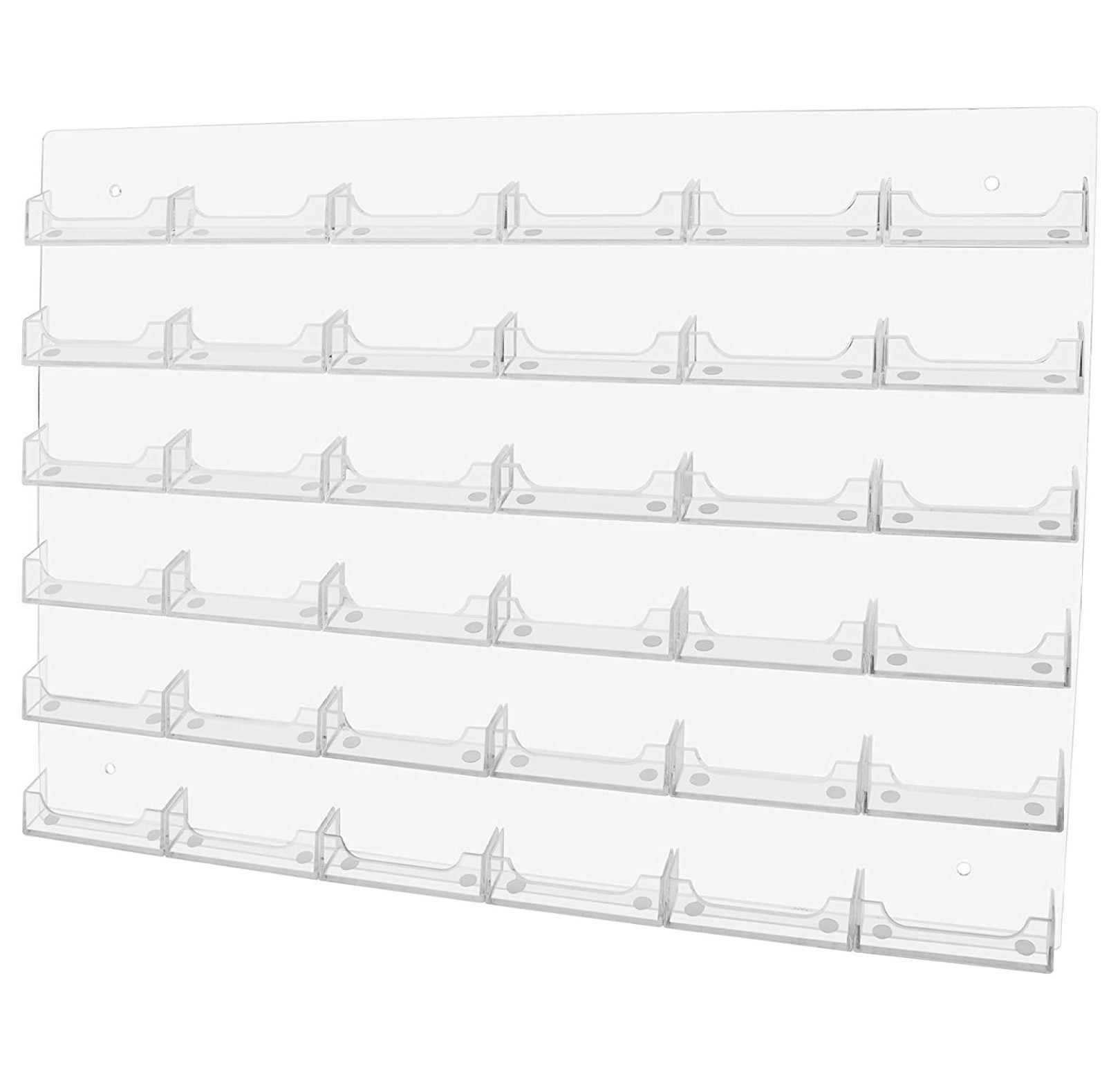 Wall Business Card Holder with Hanging Hardware for 3.5" x 2" Gift or ...