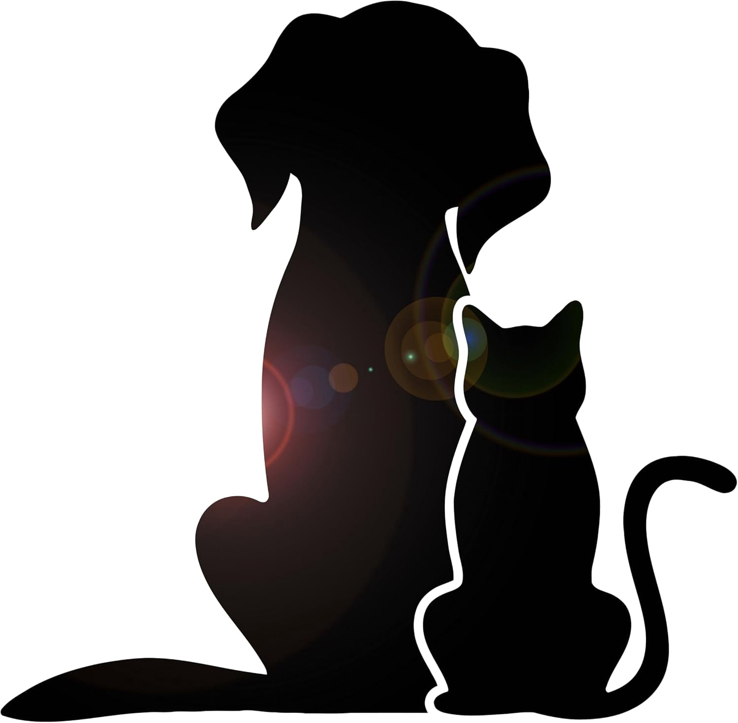 Wall Ca and Dog Pes Veerinary Clinic Grooming Salon Sickers Large ...