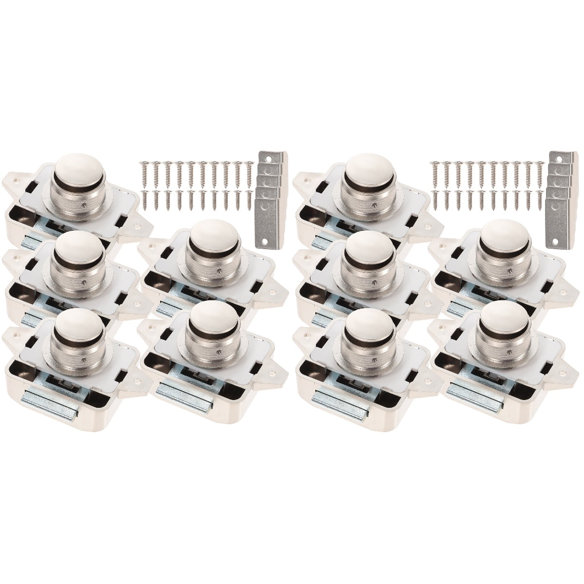 Wall Cabinet Lock Car Large Buttons Safety Locks for Drawer Cupboard ...