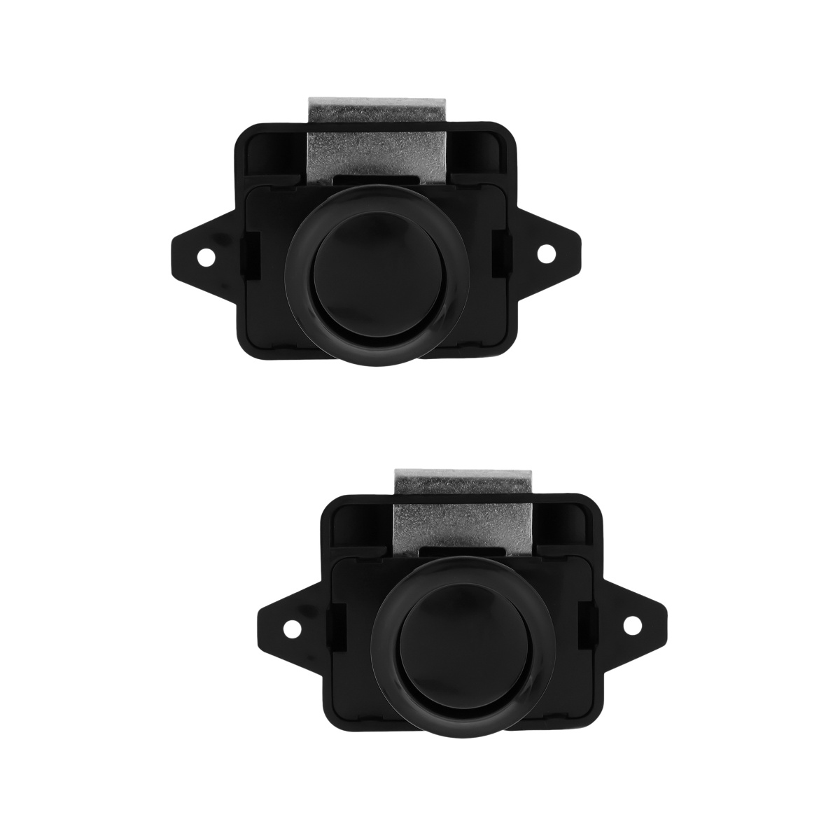 Wall Cabinet Lock Push Button Latching Zinc Alloy Abs Rv Locks Keyless ...