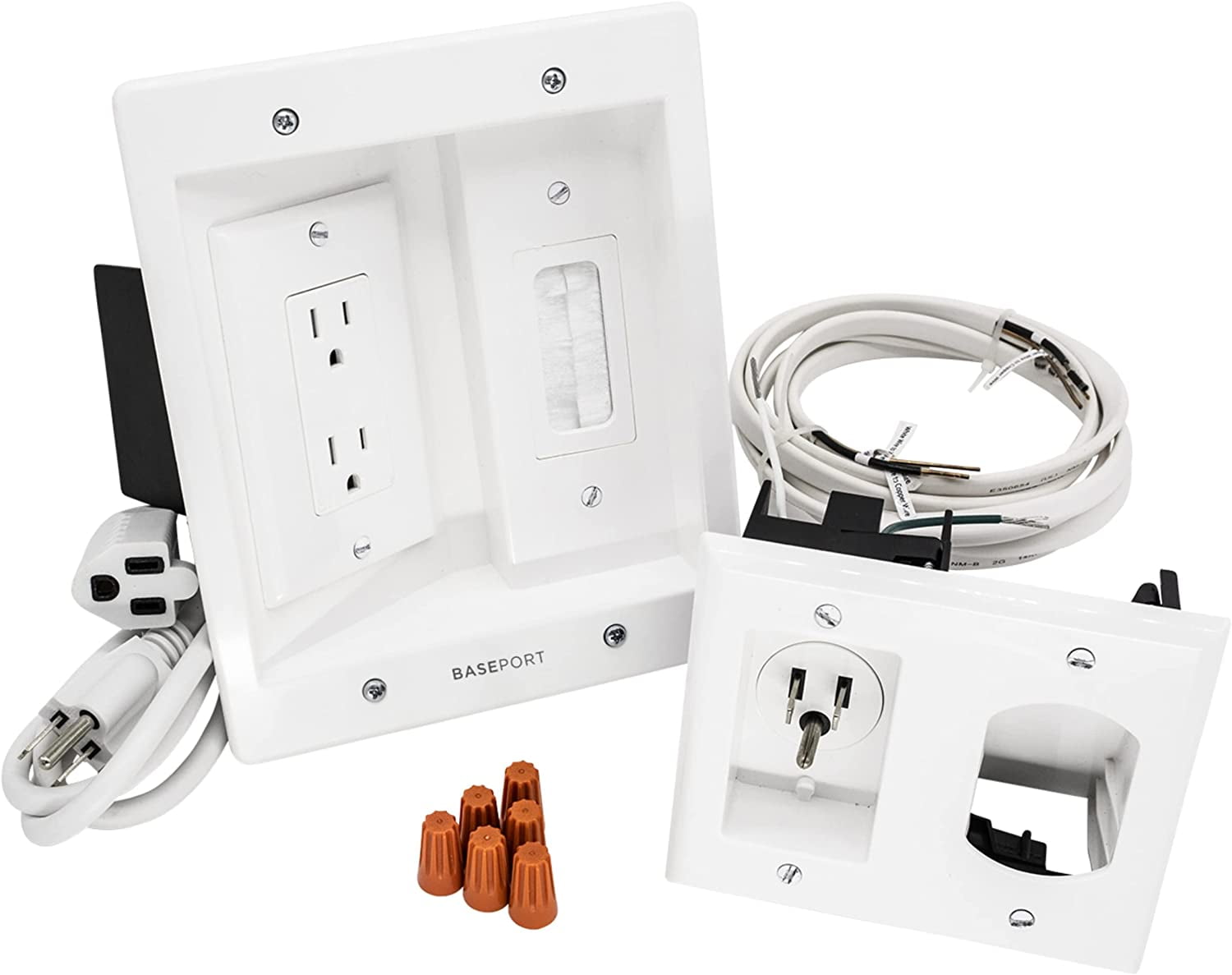 Wall Cable Management Kit - TV Wire Hider Kit for Wall Mount TV, Hide ...