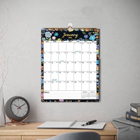 Wall Calendar 2026-27 Planning Calendar Thick Paper Yearly Calendar ...