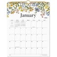Wall Calendar 2026, Floral Design Wall Calendar with Thick Paper, 18 ...