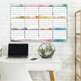 Wall Calendar Schedule Planner - Double-sided Erasable Design, English ...
