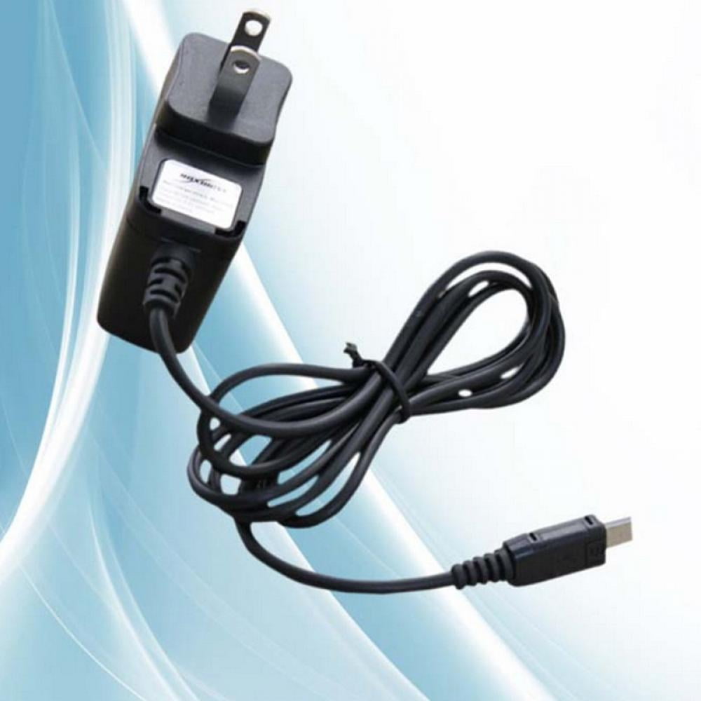 Wall Charger 5V Power Adapter with US Plug and Fixed Micro Cable for ...