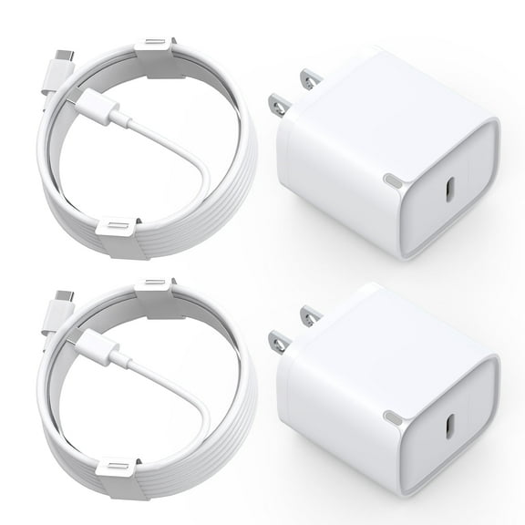 SHIQI-10 FT Charger for iPhone 17 Charger Fast Charging - 3 Pack 20W ...
