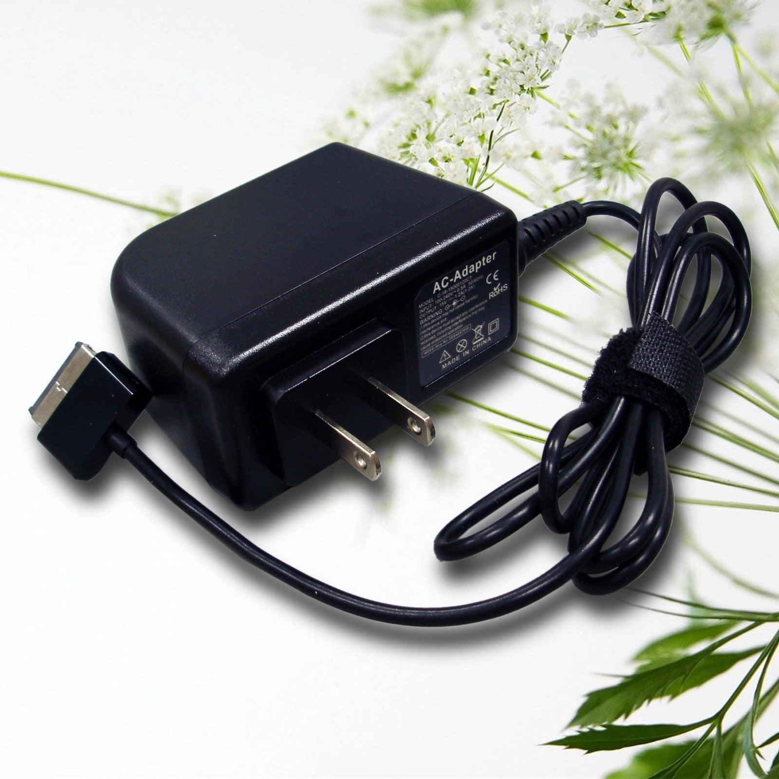 Asus Tablet Wall Charger Power Supply Cord for TF101 TF201 TF300T TF700 ...