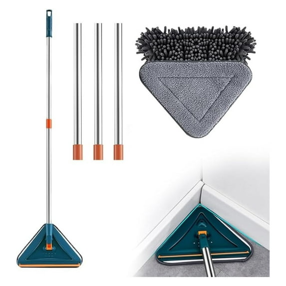 Wall Cleaner Mop with Long Handle, 2025 Upgrade 360° Rotatable ...