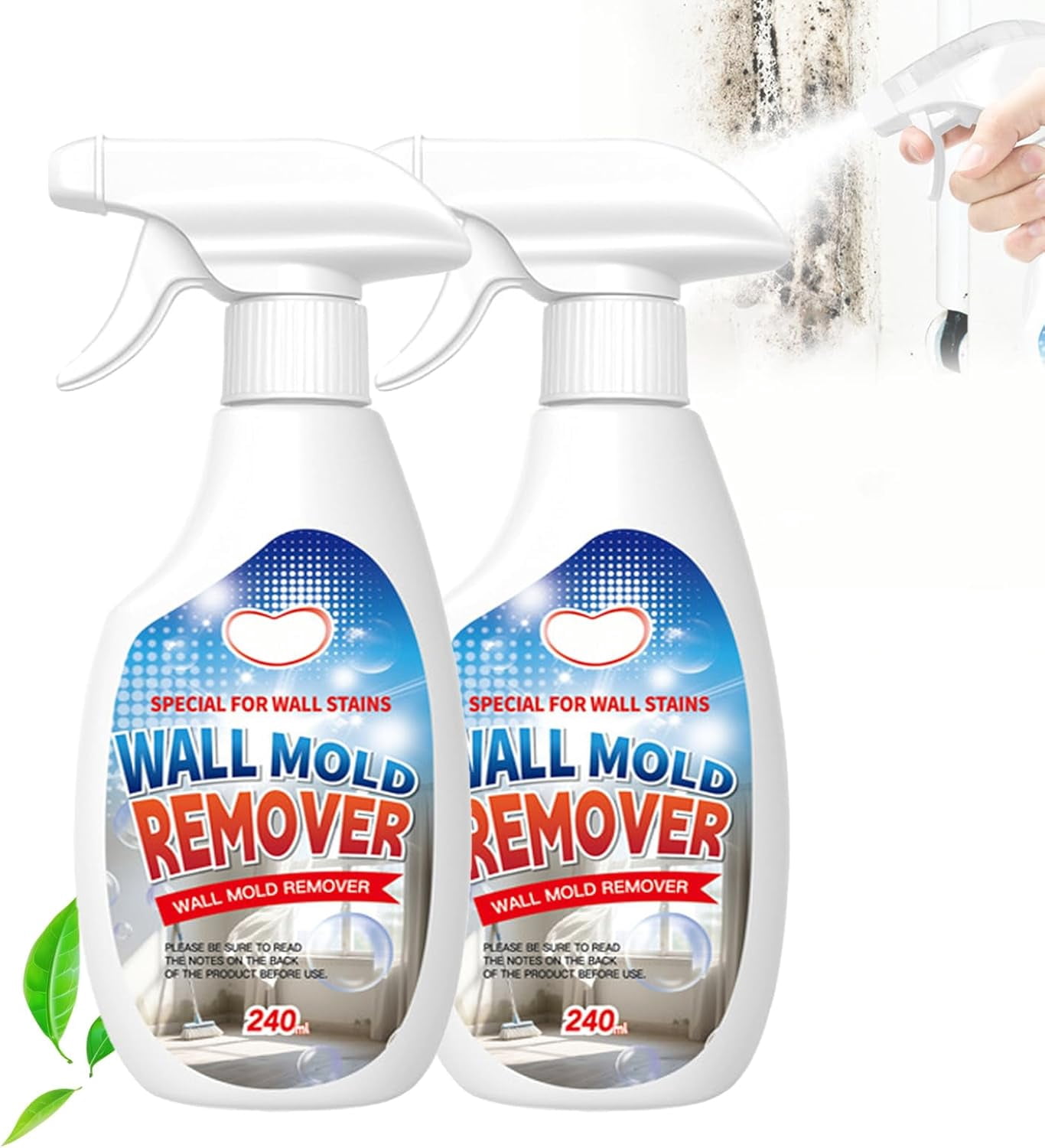 Wall Cleaner Spray Multi-Surface Stain Remover for Painted Walls & Tile ...