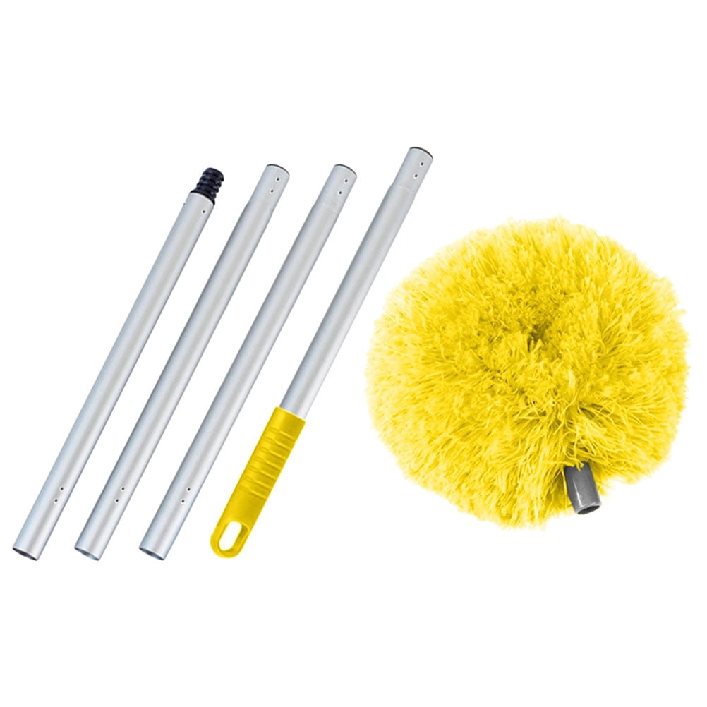 Wall Cleaning Brush Long Handle Duster Spider Web with Pole Ceiling Fan ...