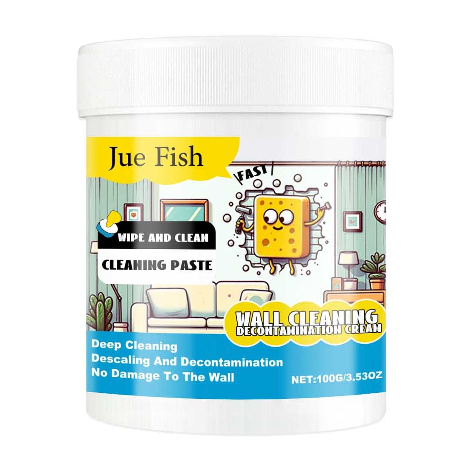 Wall Cleaning Decontamination Cream Wall Graffiti Cleaner Wall Stain ...